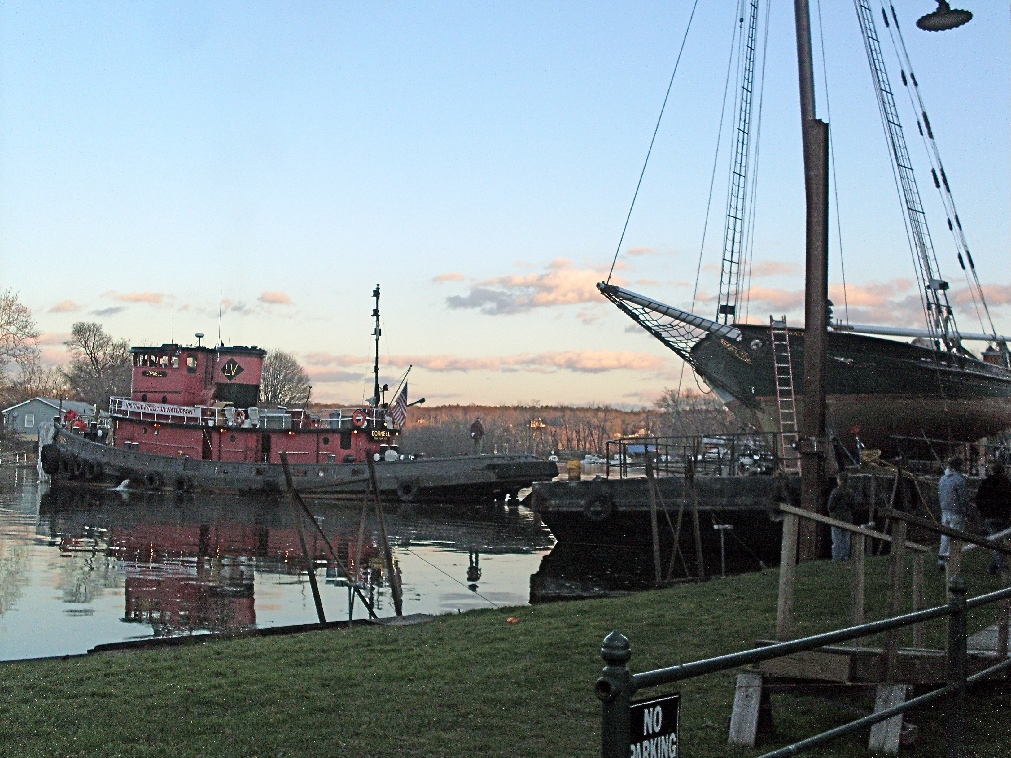 Secure at Lynch's - Hudson River Sloop Clearwater