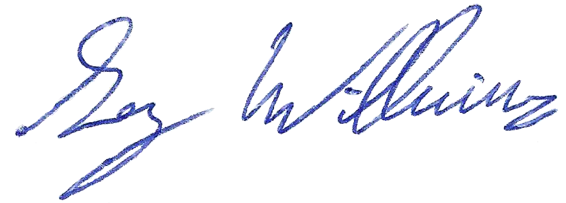 Greg's Signature - Hudson River Sloop Clearwater