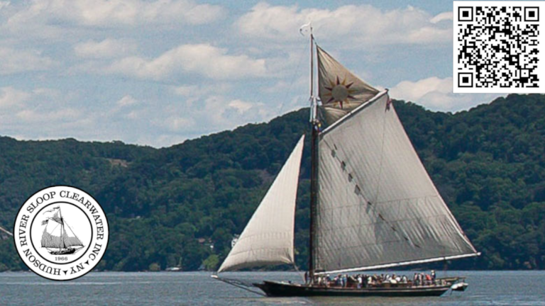 Sloop on Hudson - Hudson River Sloop Clearwater
