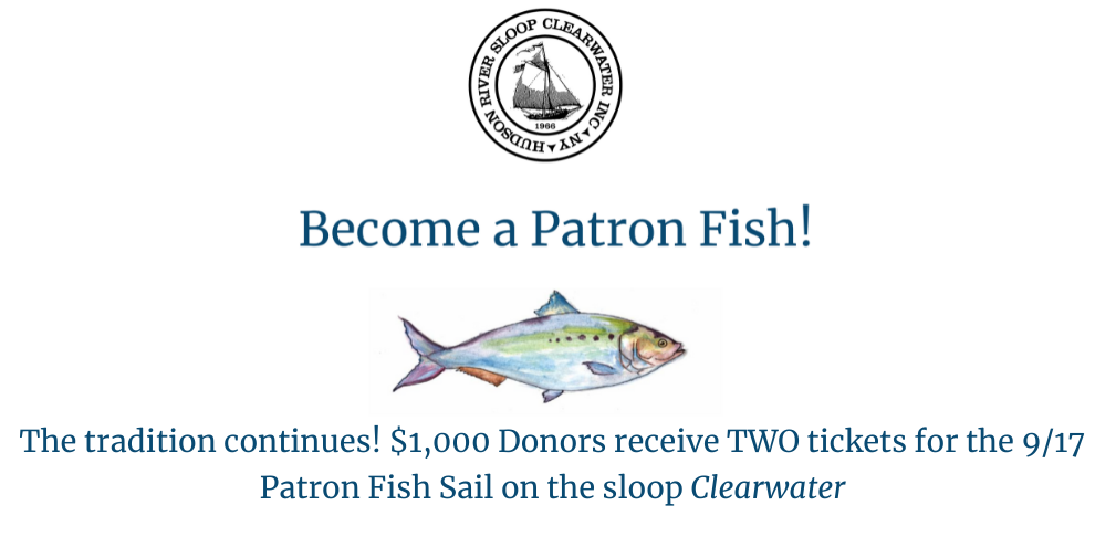 Hudson River Sloop Clearwater - Patron Fish
